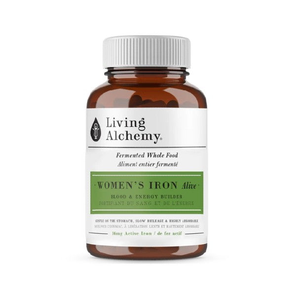FER Vivant pour FEMMES Living Alchemy (60 capsules) – Boutique Naturo Santé
